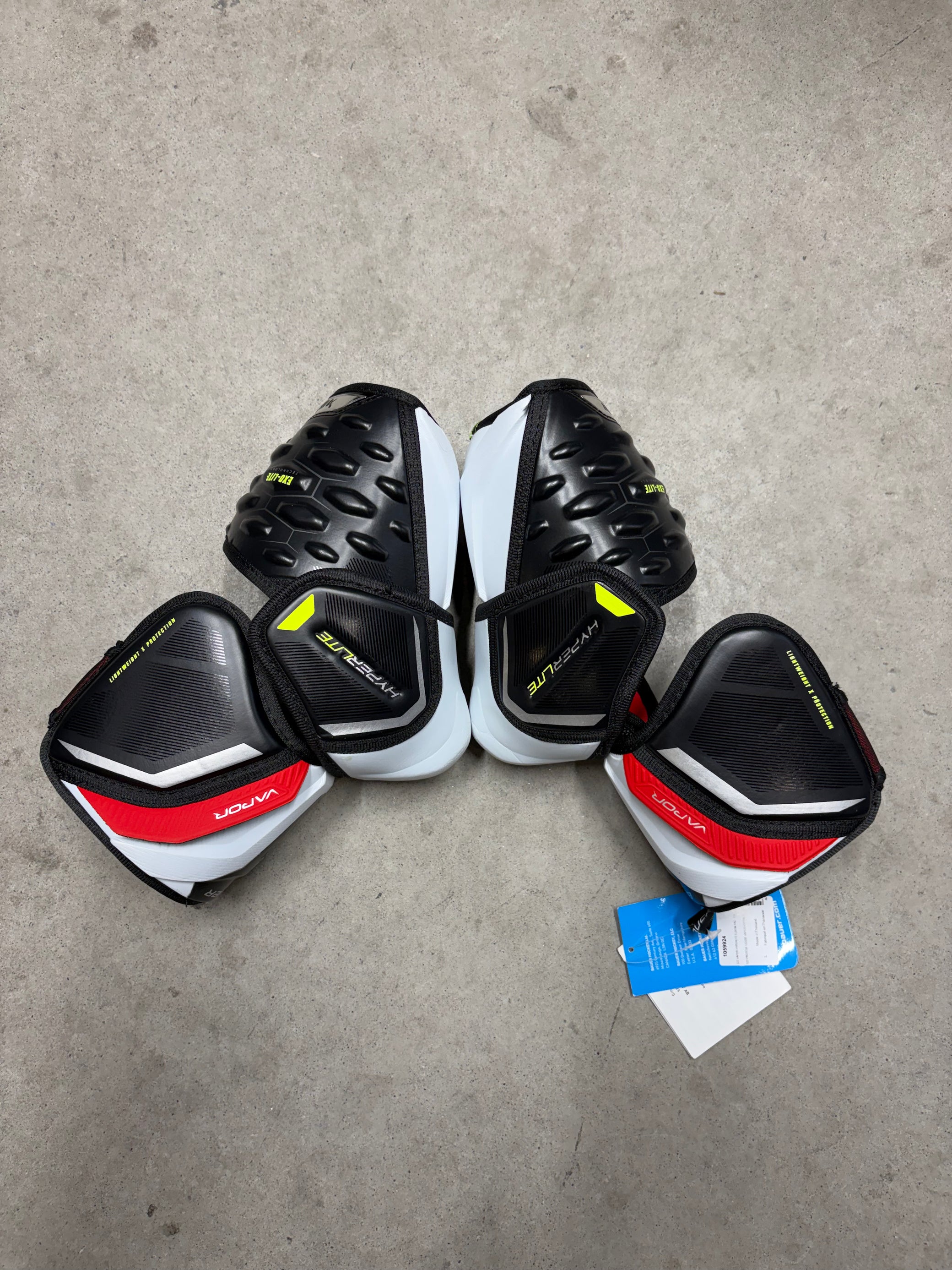 Bauer Hyperlite Senior Large Elbow Pads Pro Stock (New) - North Prostock