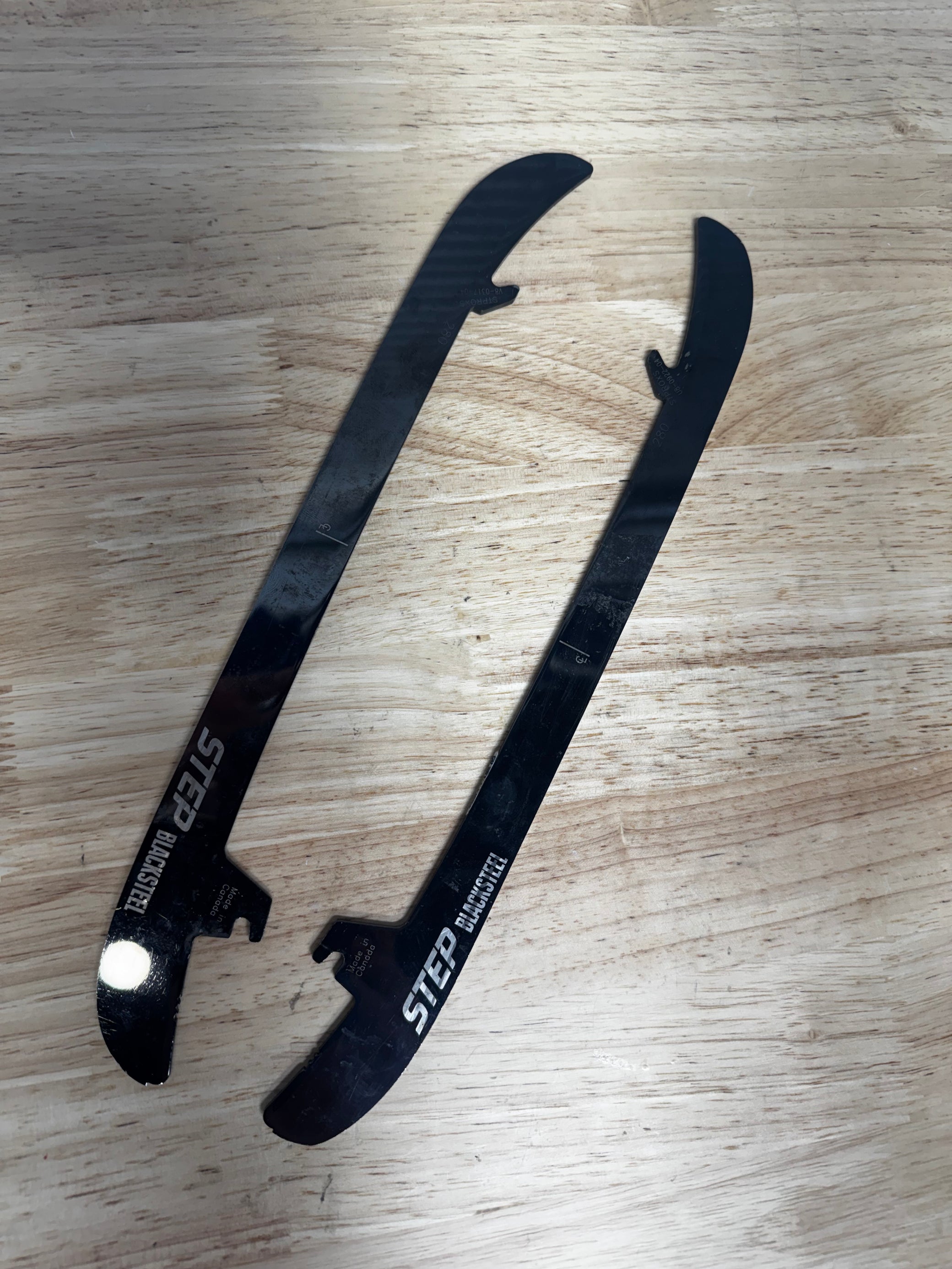280 CCM Step BlackSteel Used NHL Pro Stock Steel (Blade/Runner) (Needs ...