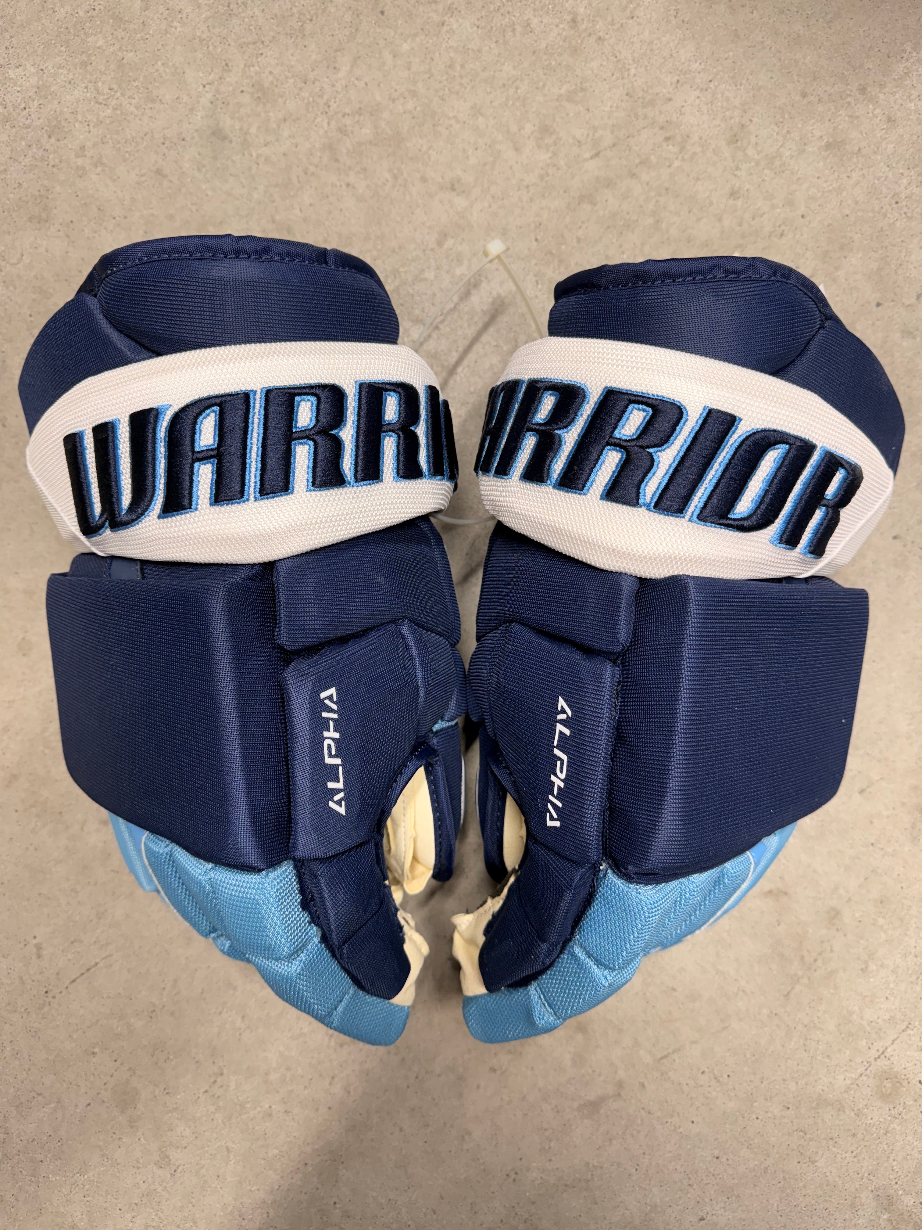 15” Warrior Alpha Pro Custom Maine Univ. Pro Hockey Gloves New - North ...